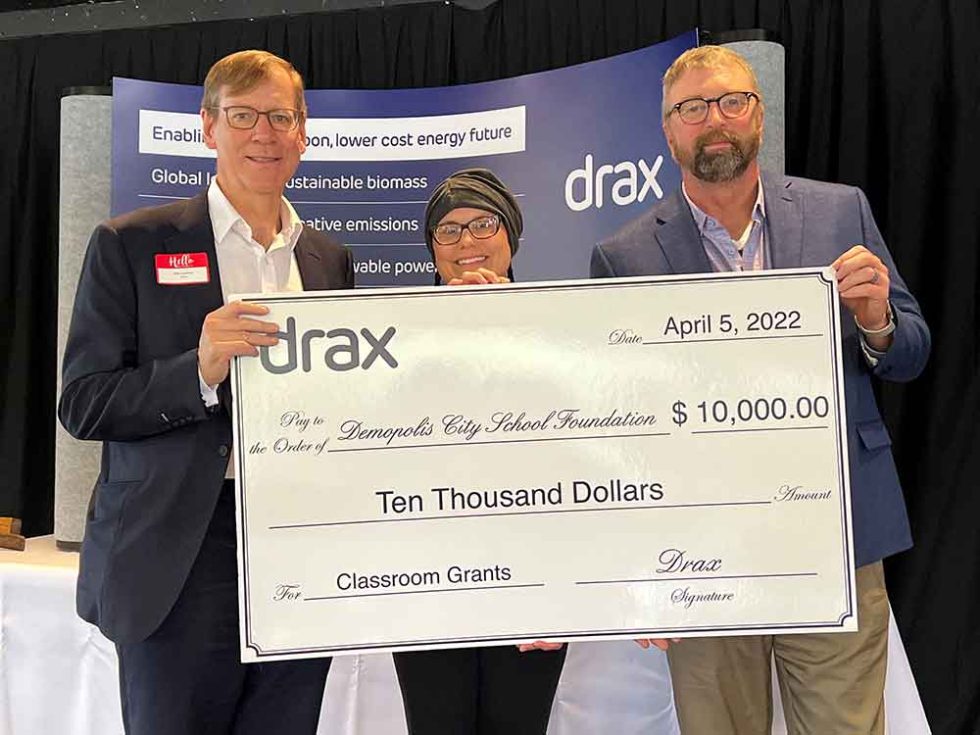 Drax Officially Opens Demopolis Pellet Plant | Wood Bioenergy Magazine